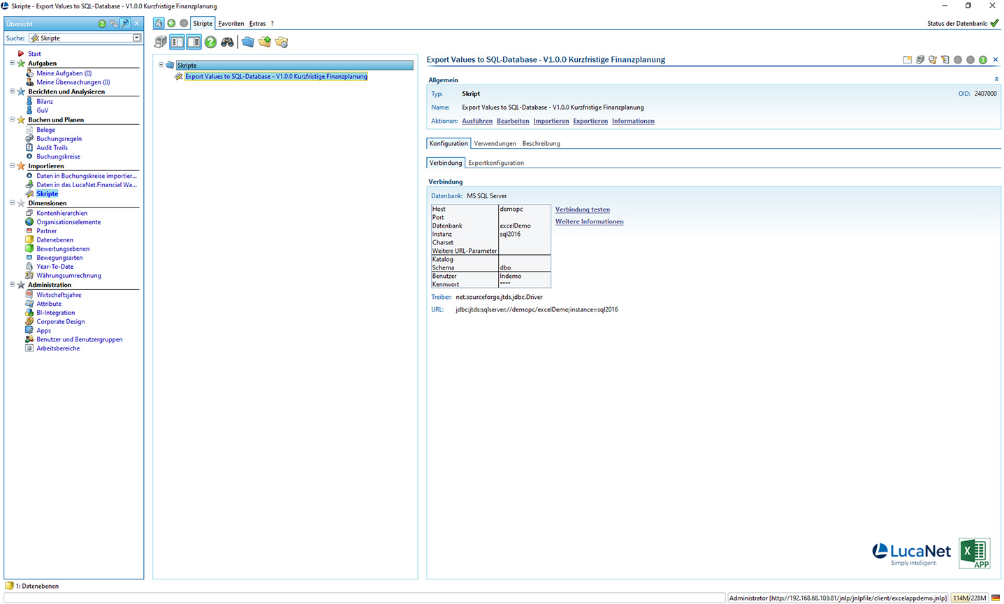 LucaNet: Die Software für legale Konsolidierung & integrierte Planung