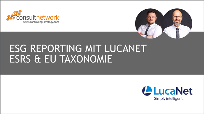 LucaNet: Die Software für legale Konsolidierung & integrierte Planung